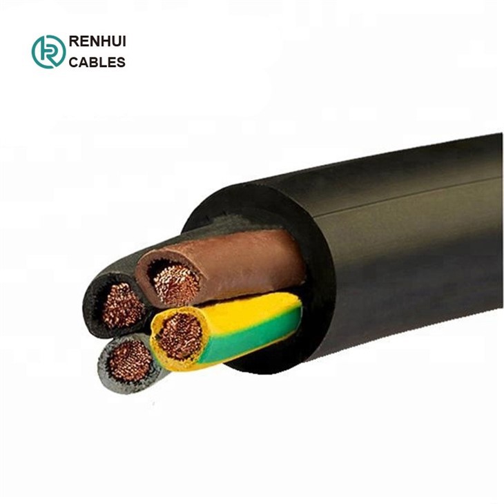 China 300/500V H05RR -F Rubber Industrial Cable Manufacturers Suppliers ...